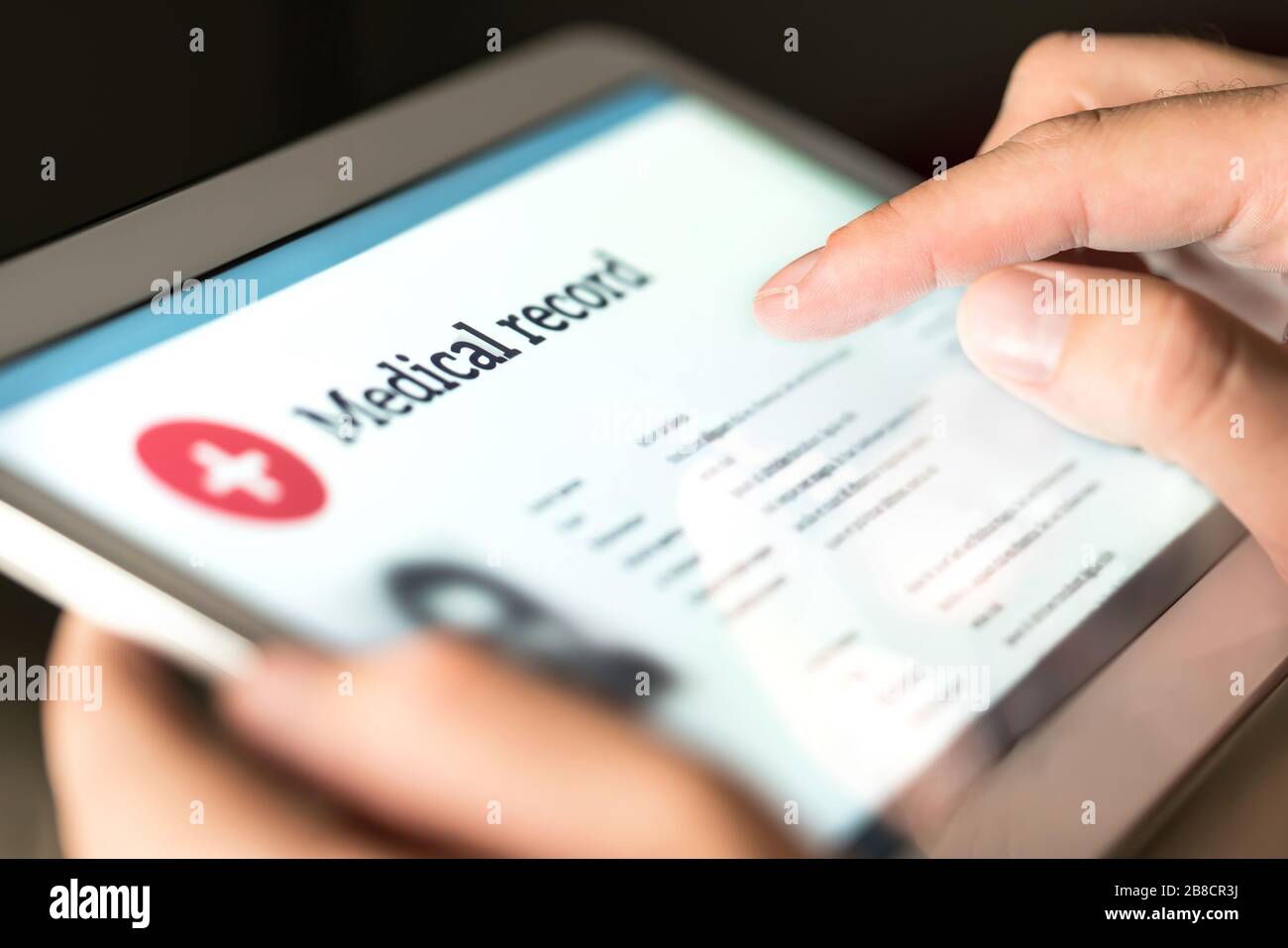 Medical record form history patient hi-res stock photography and images ...