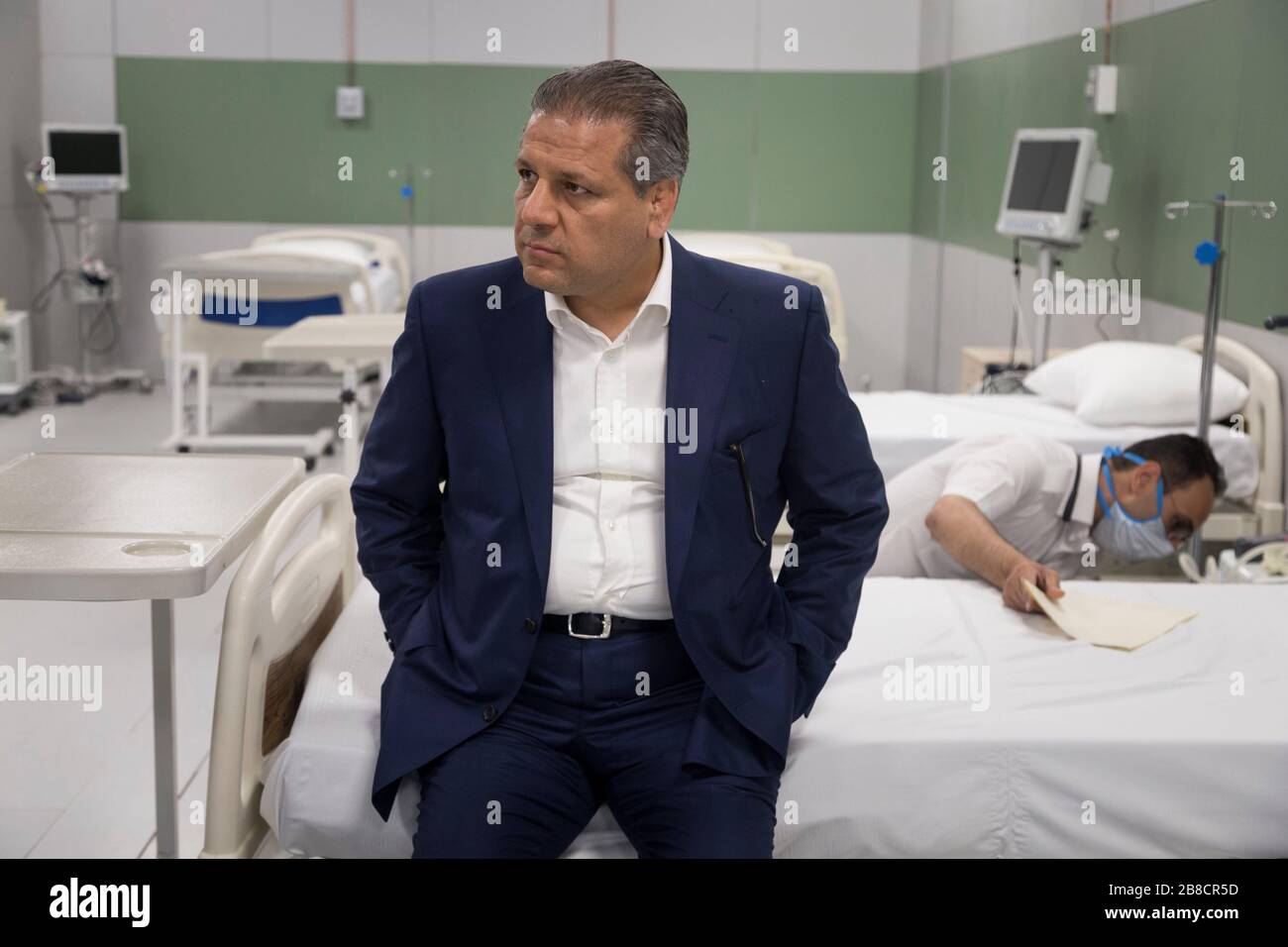 Tehran, Iran. 21st March 2020. Iranian Businessman, ALI ANSARI, is seen ...