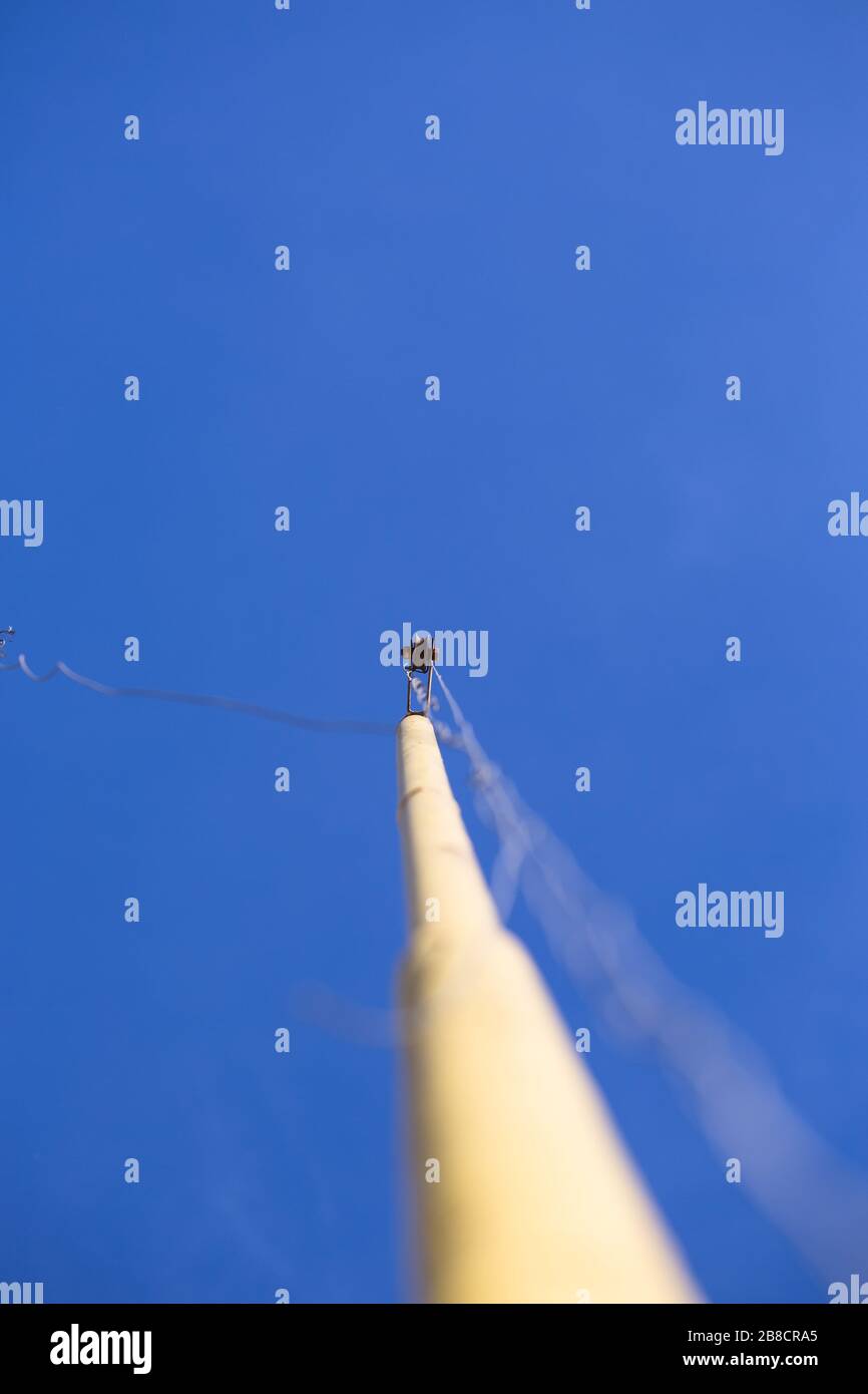 Empty flag pole hi-res stock photography and images - Alamy