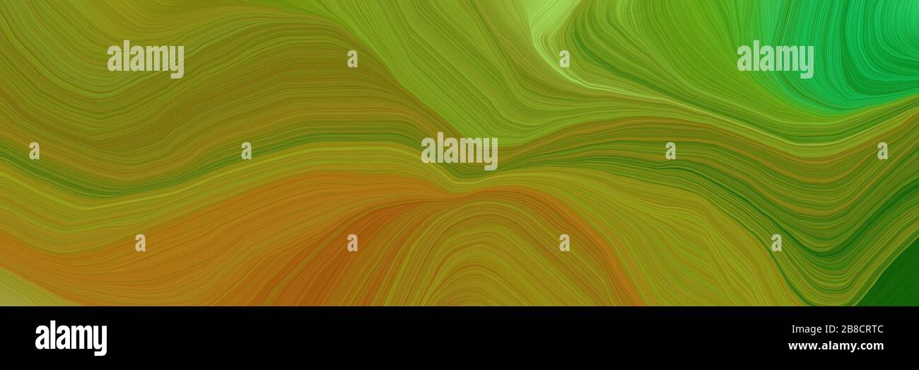 very landscape orientation graphic with waves. curvy background design ...
