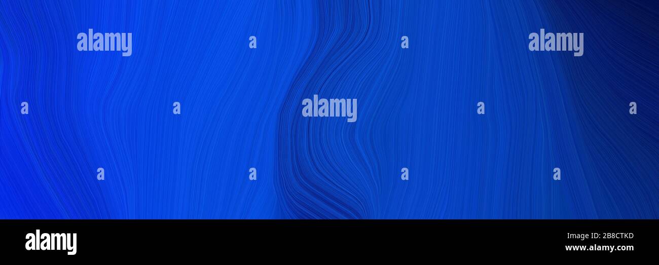 modern creative banner with strong blue, midnight blue and medium blue ...