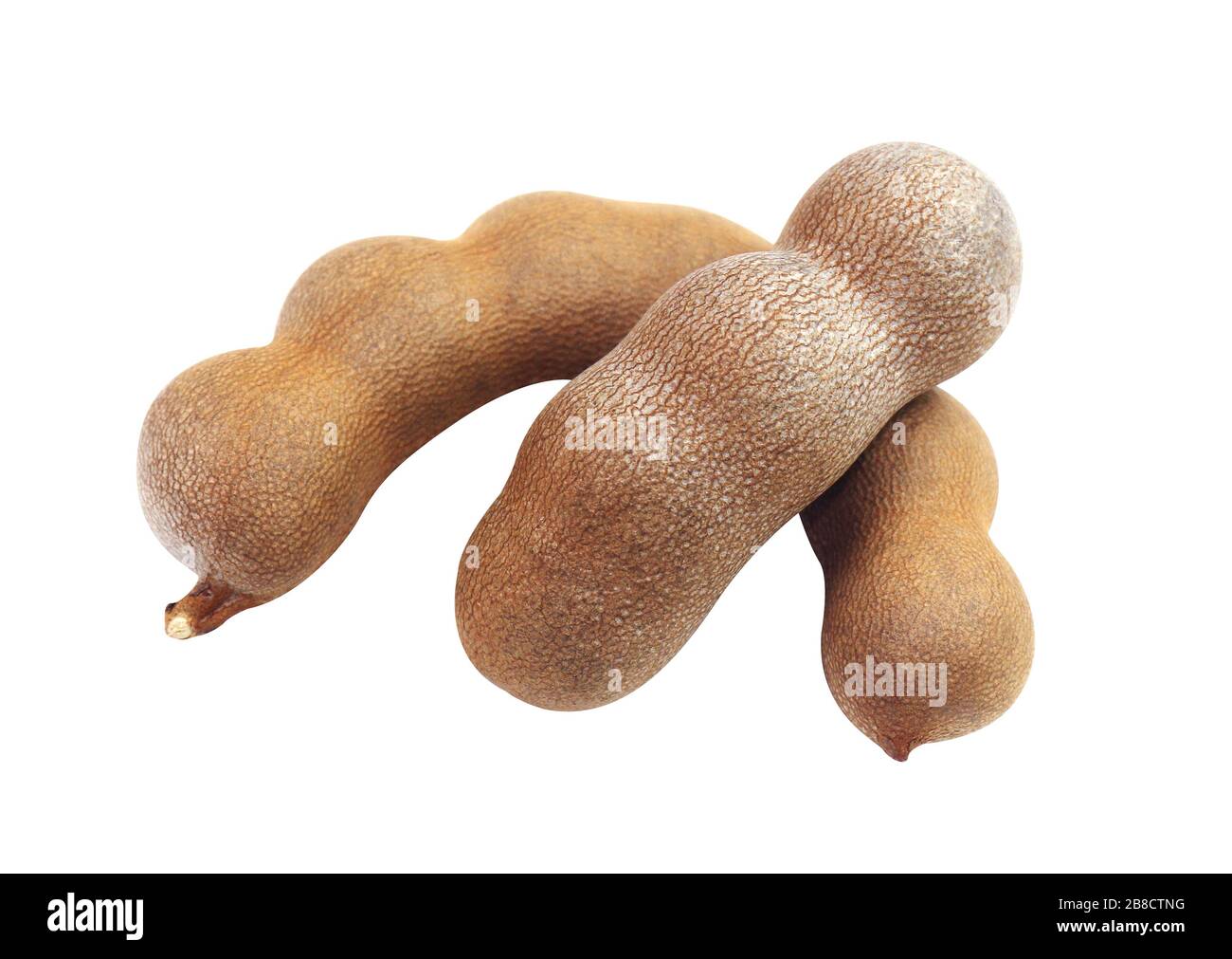 tamarind, sweet tamarind, brown tamarind, tamarind heap isolated on ...