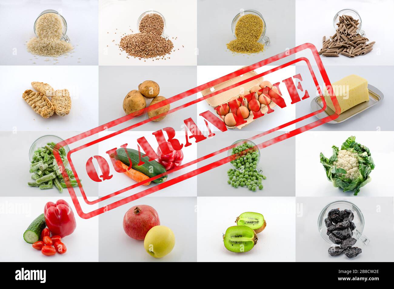 Grocery list fruits and vegetables hi-res stock photography and images ...