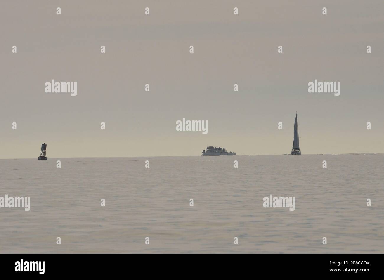 Balboa Harbor Huntington Beach Stock Photo - Alamy