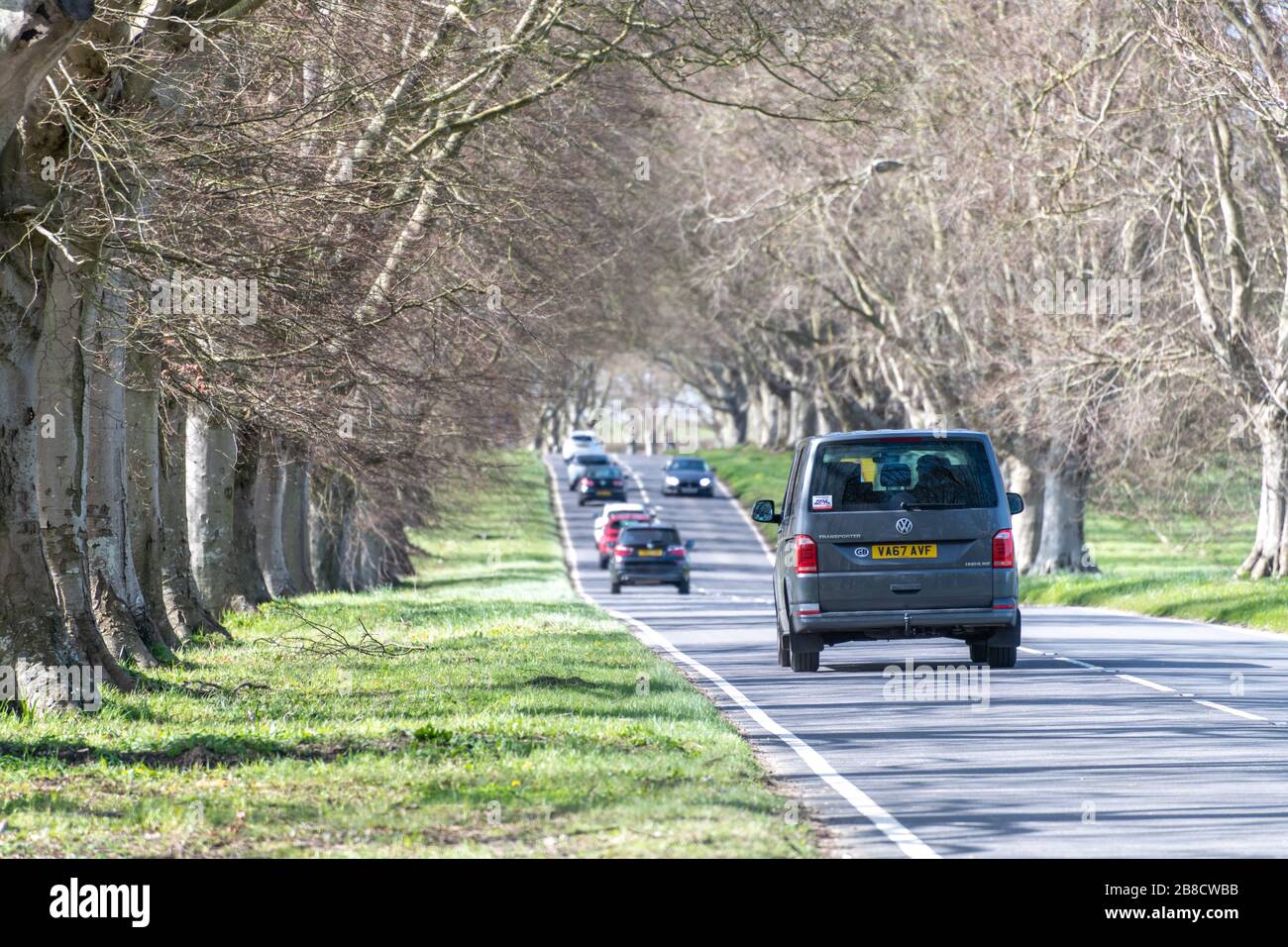 Wimborne car park hi-res stock photography and images - Alamy