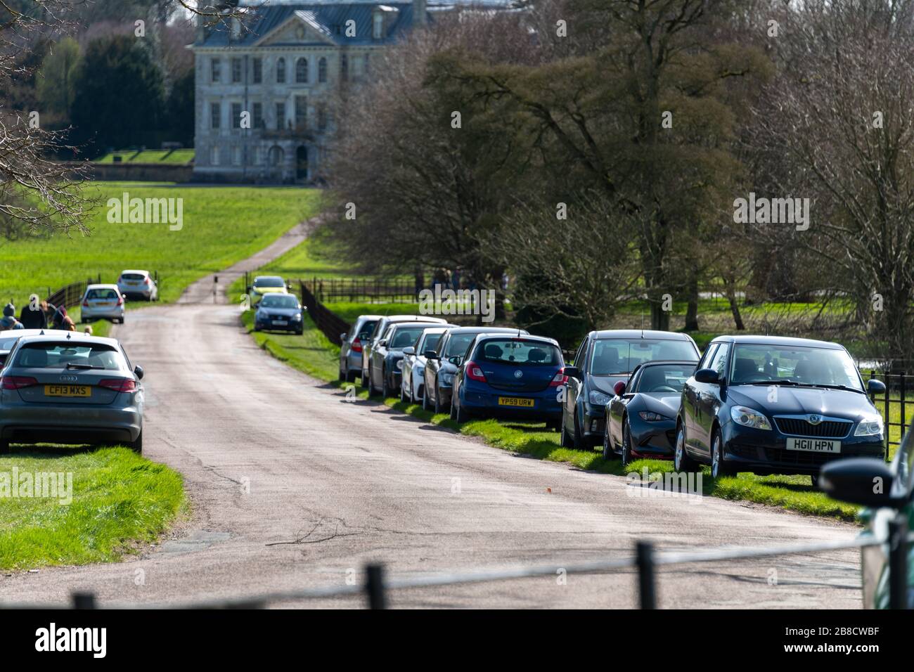 Wimborne car park hi-res stock photography and images - Alamy
