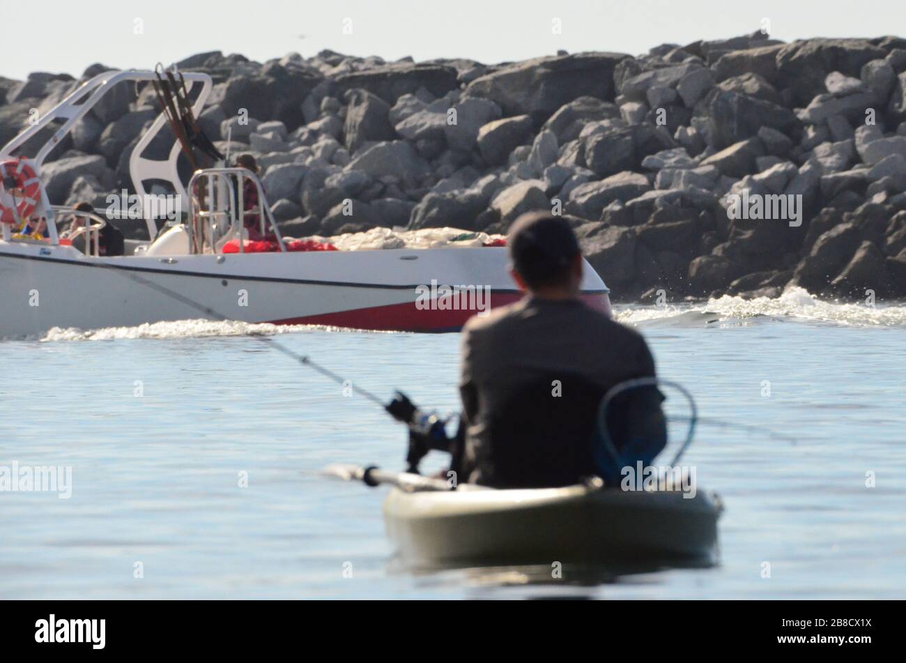 Balboa Harbor Huntington Beach Stock Photo - Alamy