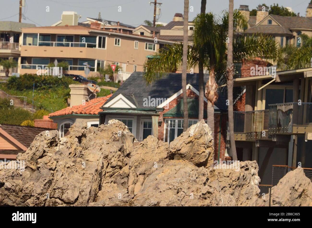 Balboa Harbor Huntington Beach Stock Photo - Alamy