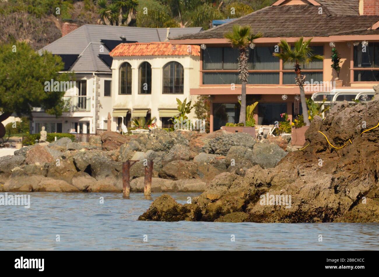 Balboa Harbor Huntington Beach Stock Photo - Alamy