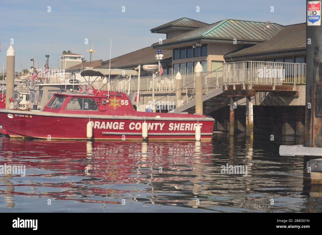 Balboa Harbor Huntington Beach Stock Photo - Alamy