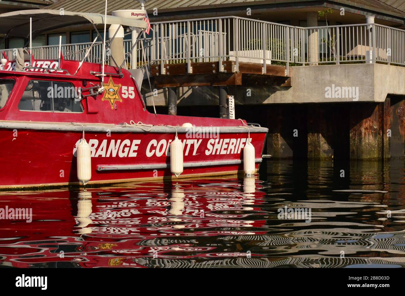 Balboa Harbor Huntington Beach Stock Photo - Alamy