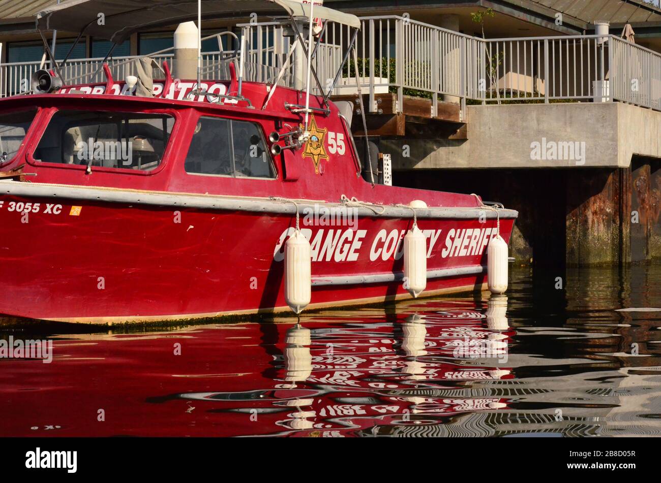 Balboa Harbor Huntington Beach Stock Photo - Alamy