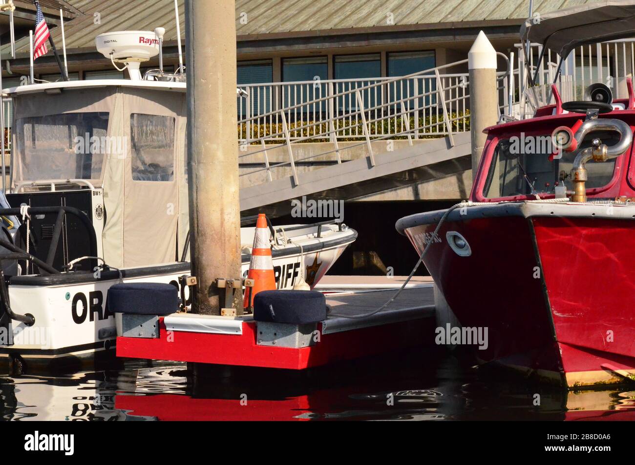 Balboa Harbor Huntington Beach Stock Photo - Alamy