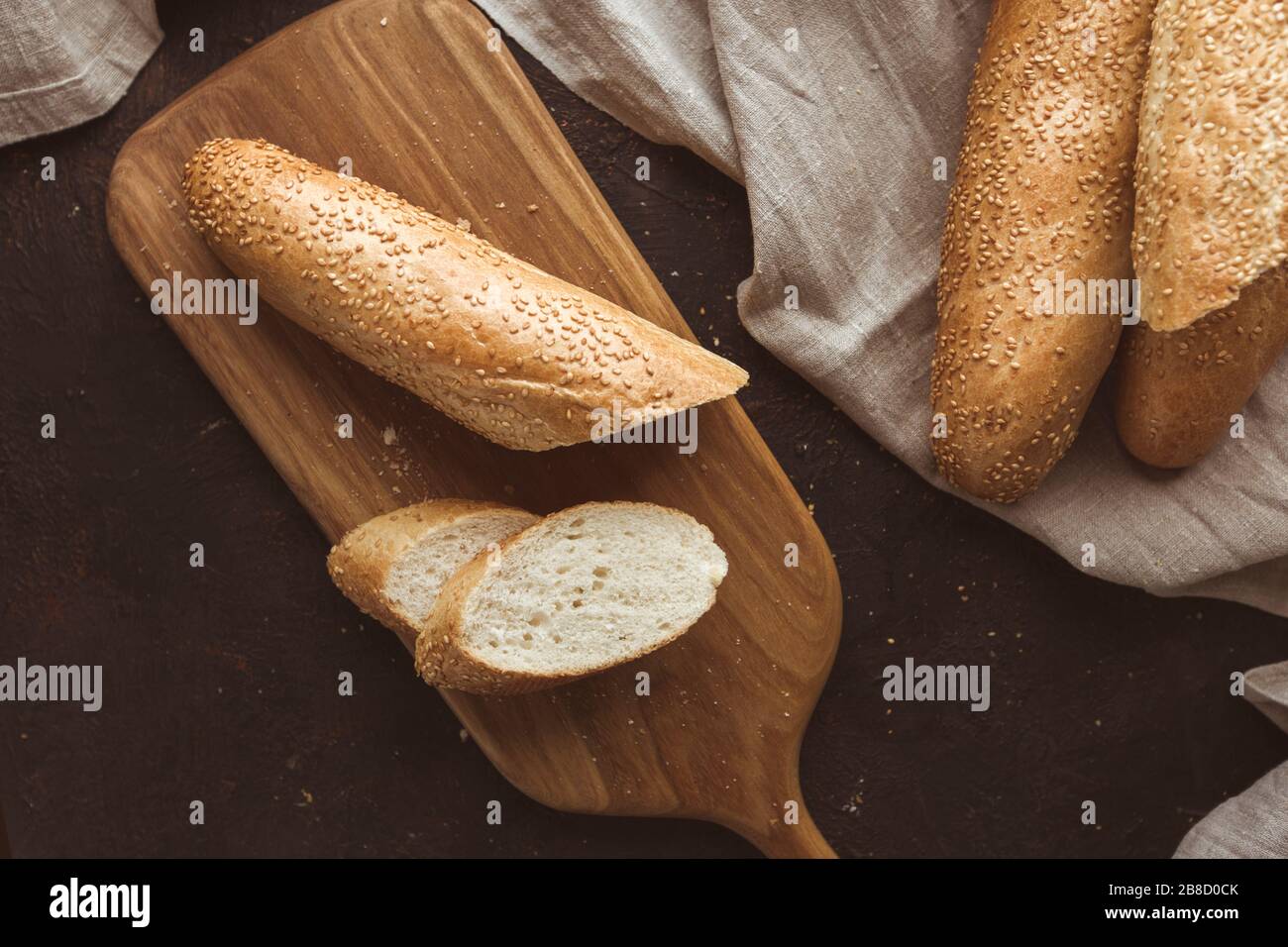 French bakery bread hi-res stock photography and images - Alamy