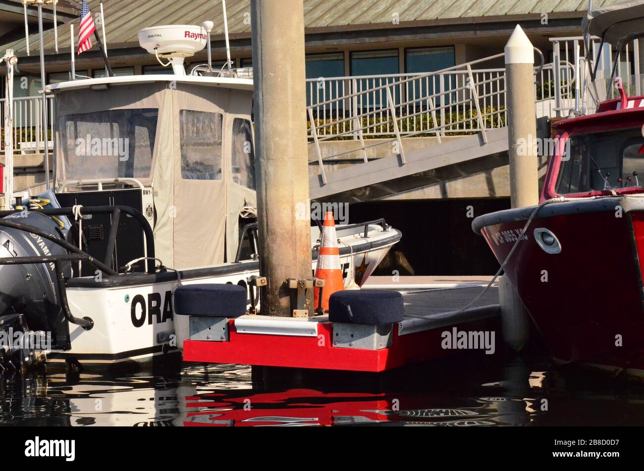 Balboa Harbor Huntington Beach Stock Photo - Alamy