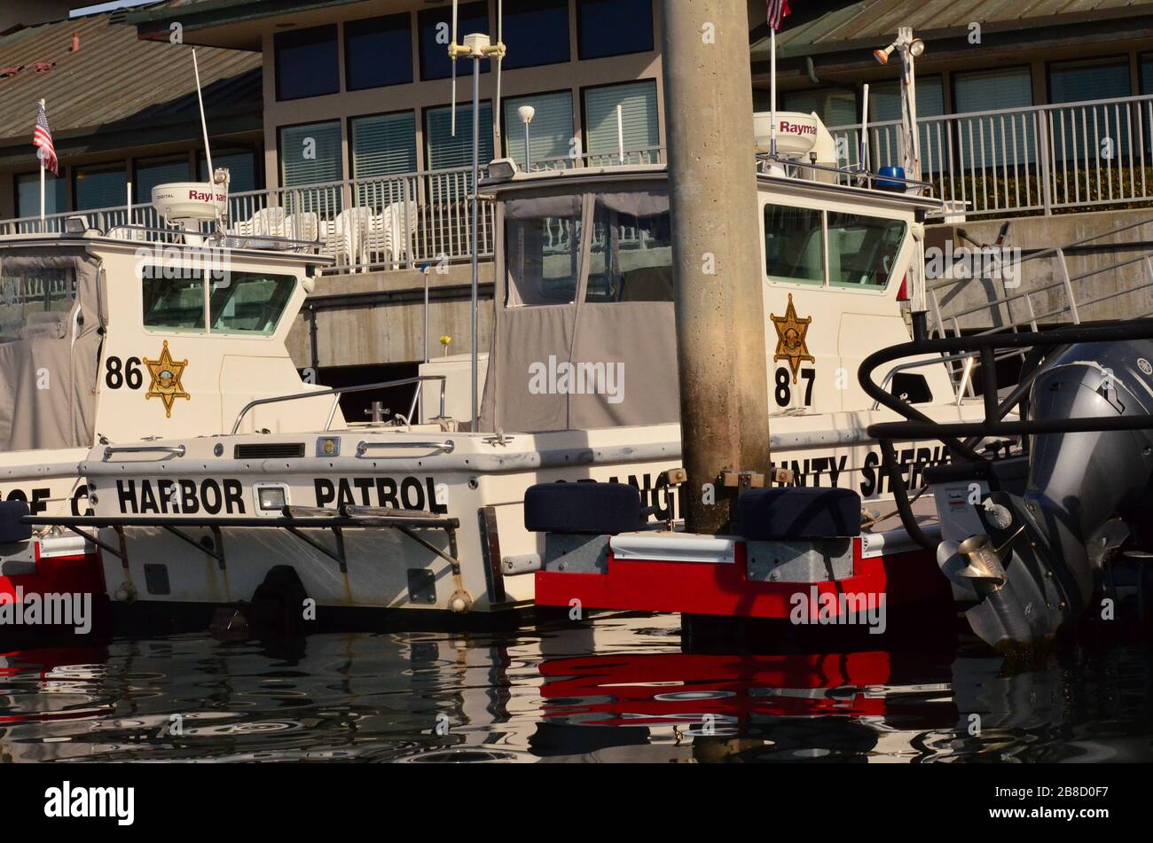 Balboa Harbor Huntington Beach Stock Photo - Alamy