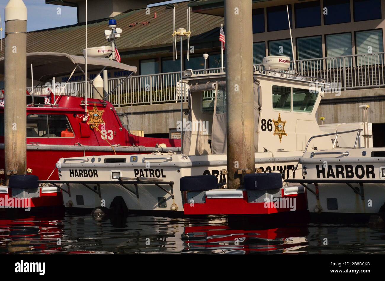 Balboa Harbor Huntington Beach Stock Photo - Alamy