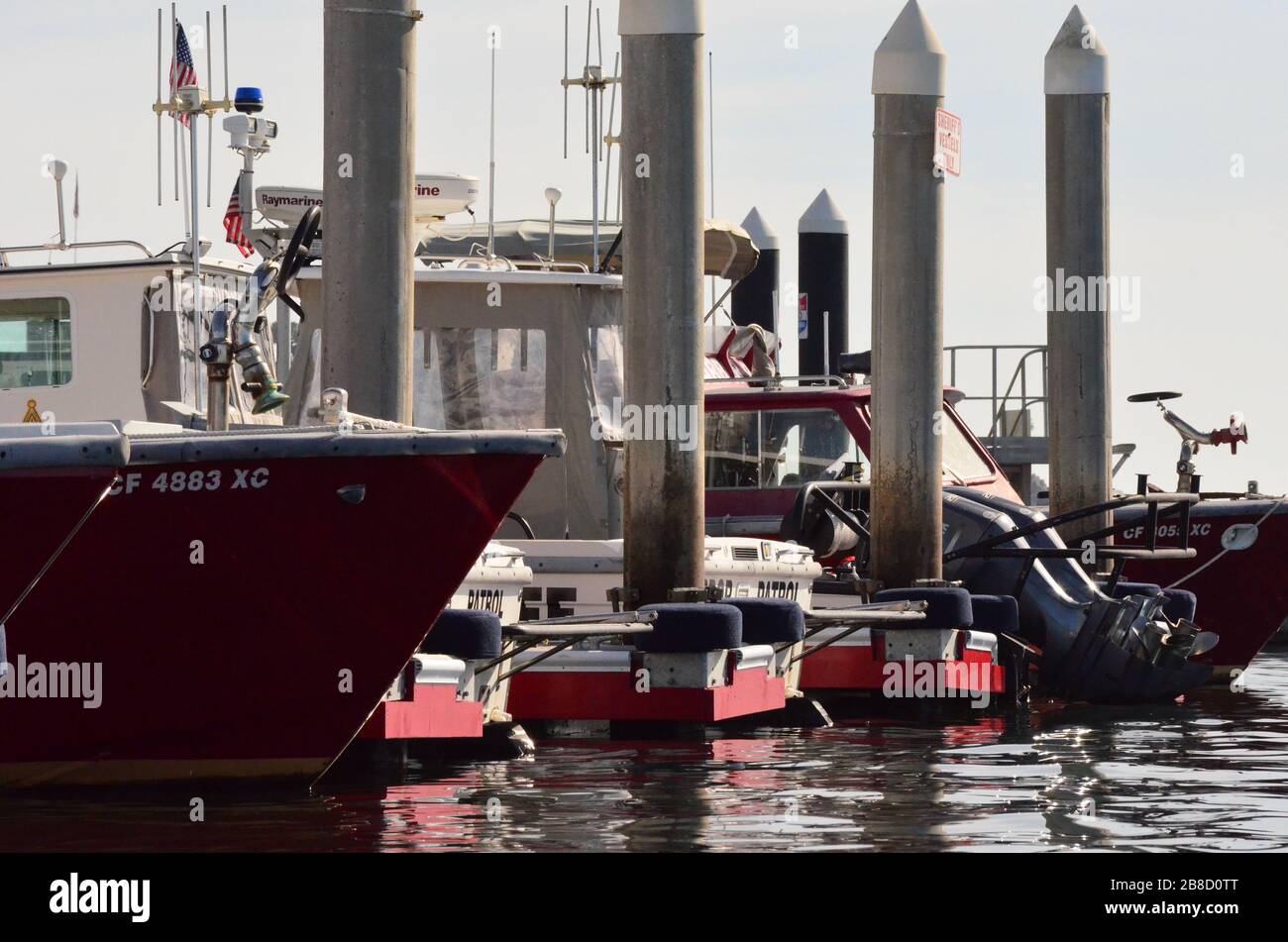 Balboa Harbor Huntington Beach Stock Photo - Alamy