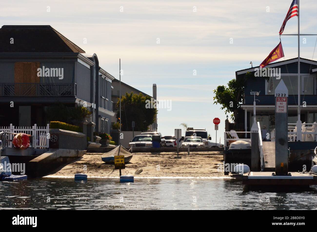 Balboa Harbor Huntington Beach Stock Photo - Alamy