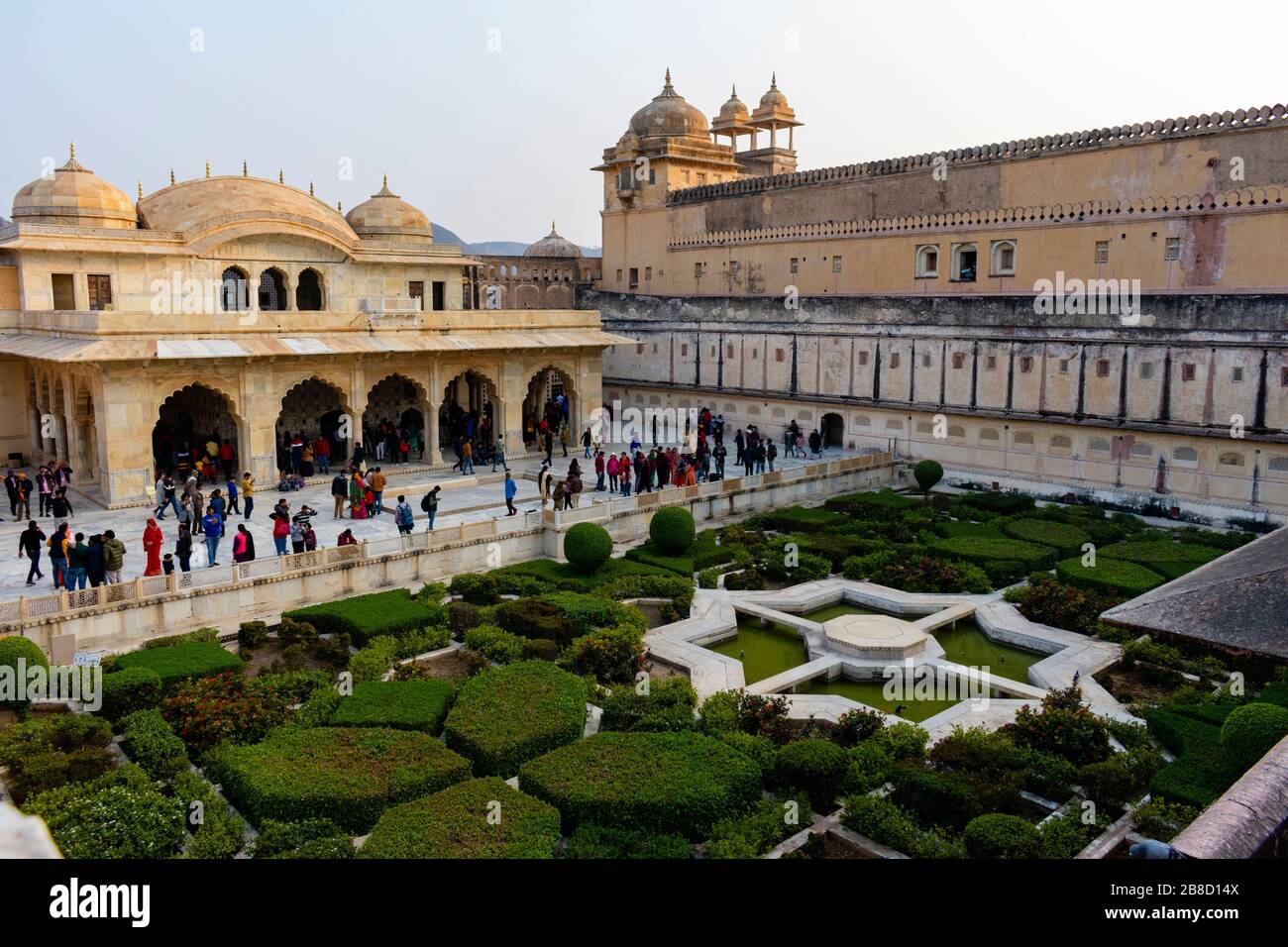 Sheesh Mahal Amber Fort Jaipur India Stock Photos & Sheesh Mahal Amber ...