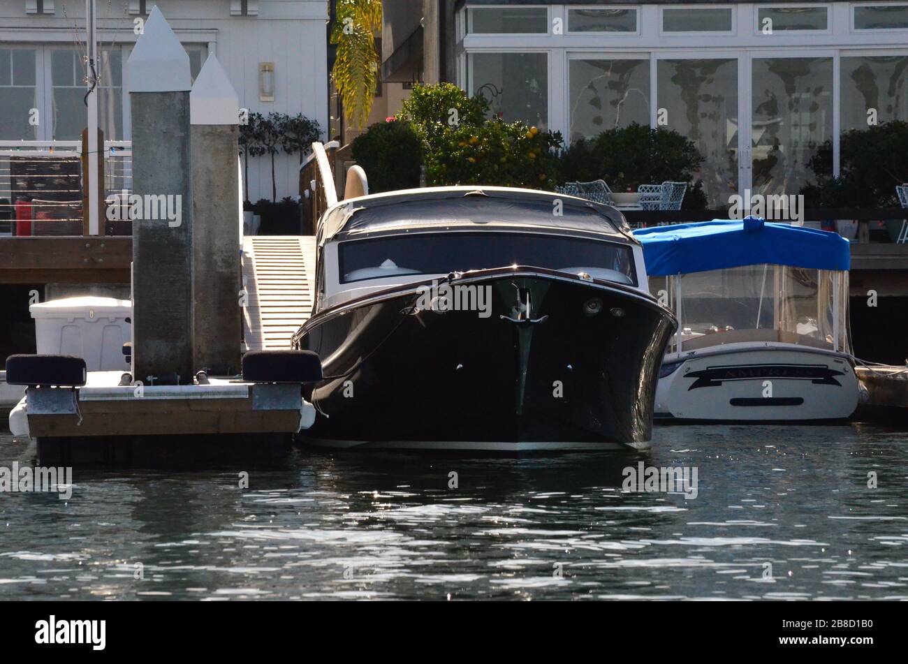 Balboa Harbor Huntington Beach Stock Photo - Alamy