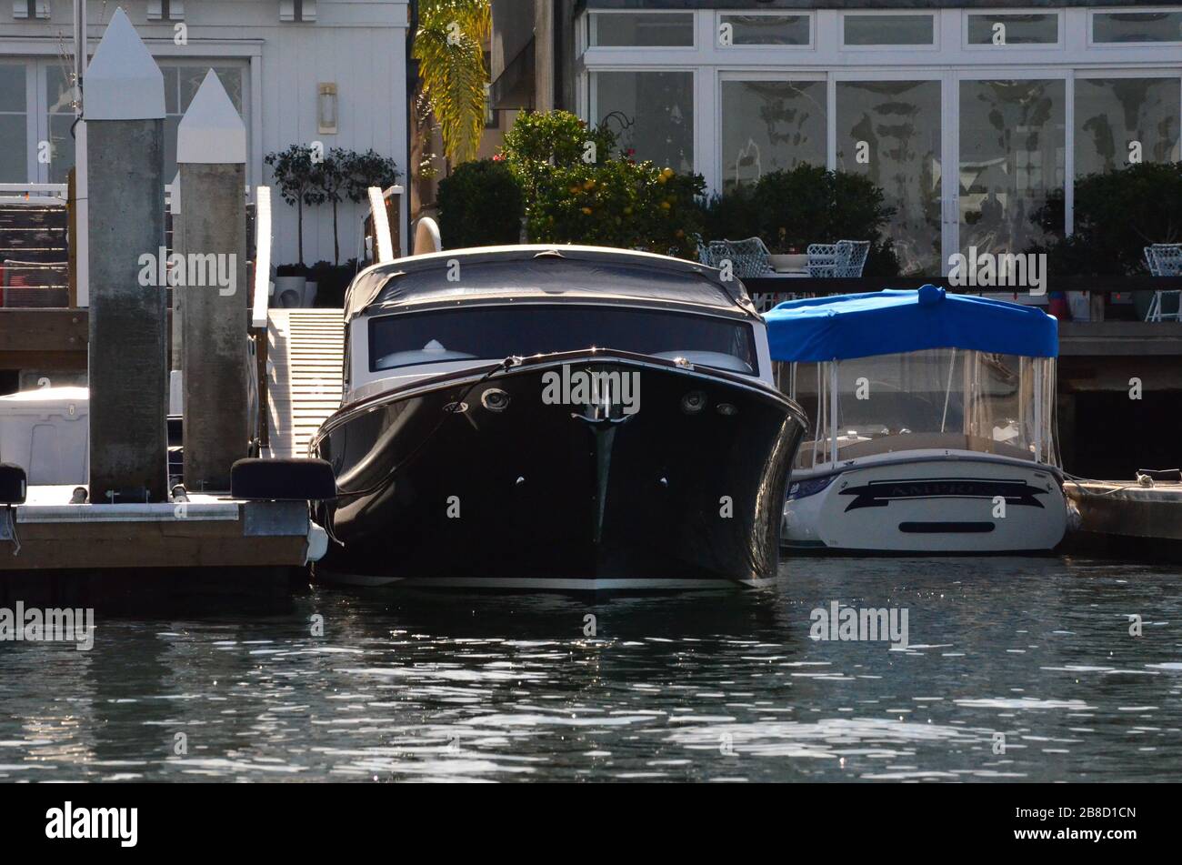 Balboa Harbor Huntington Beach Stock Photo - Alamy