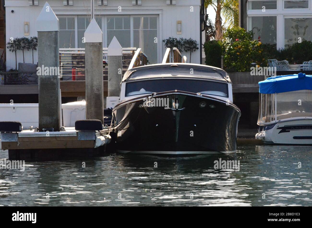Balboa Harbor Huntington Beach Stock Photo - Alamy