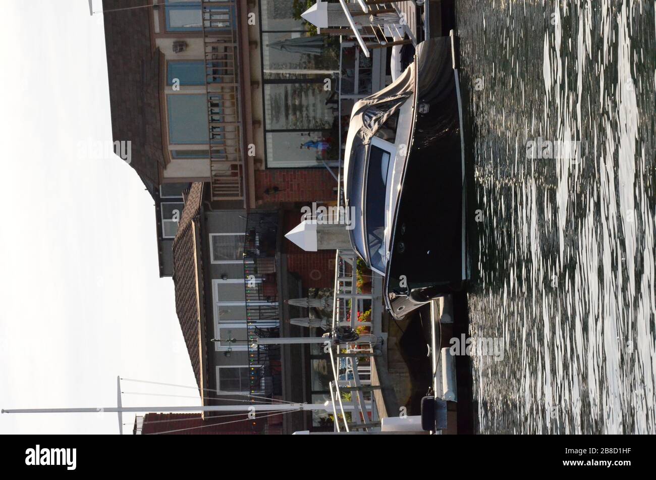 Balboa Harbor Huntington Beach Stock Photo - Alamy