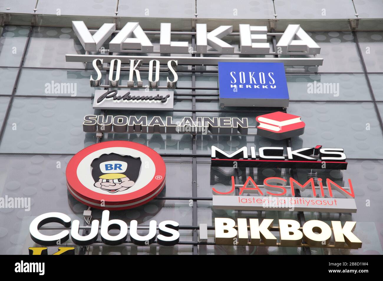 Valkea Shopping Center in Oulu, Finland Stock Photo - Alamy
