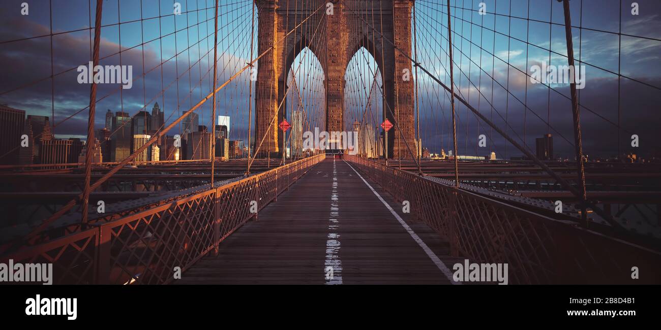 Panoramic view on brooklyn hi-res stock photography and images - Alamy