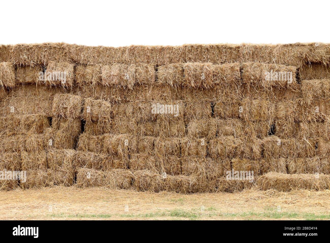 straw background, straw block cube wall, row pile straw dry, hay ...
