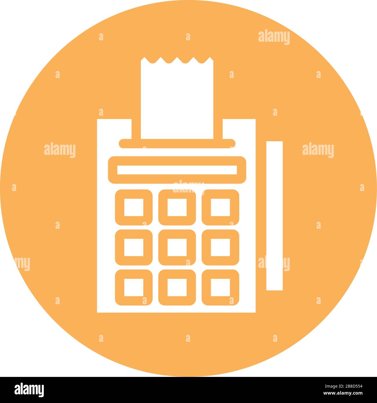 register machine block style icon Stock Vector Image & Art - Alamy