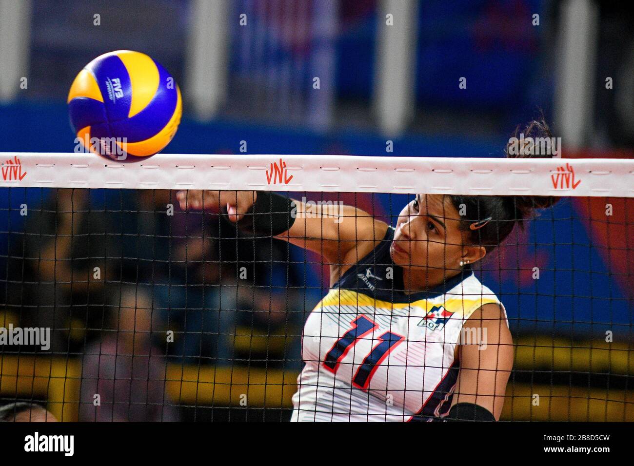 marifranchi rodriguez (dominican republic) during National Volleyball ...