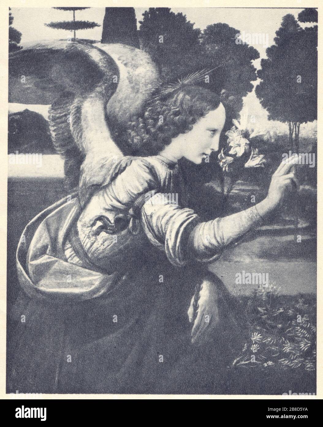 Annunciation leonardo da vinci hi-res stock photography and images - Alamy