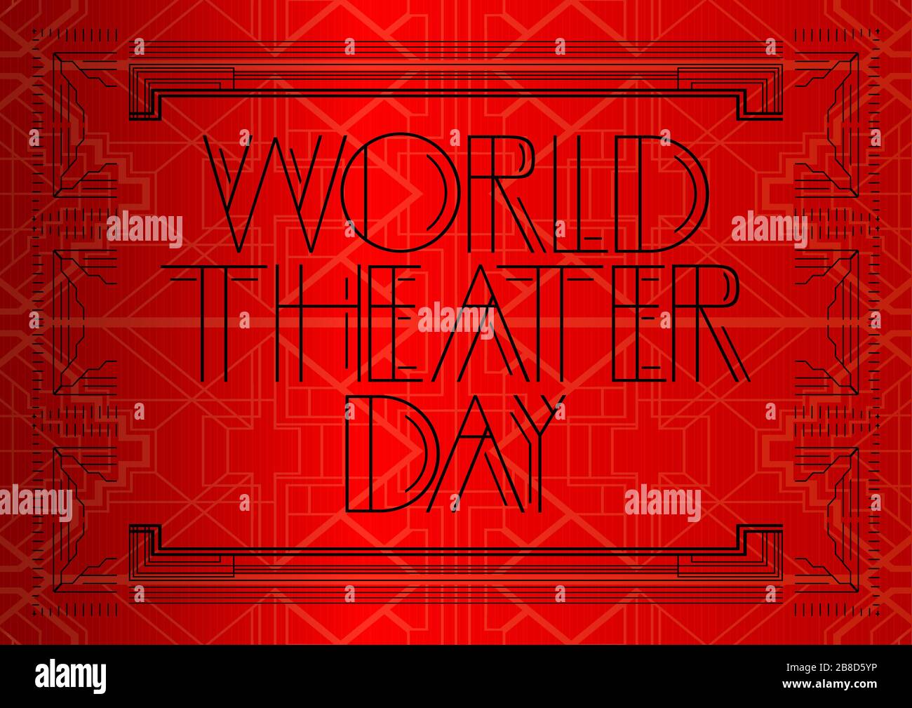1920s theater Stock Vector Images - Alamy