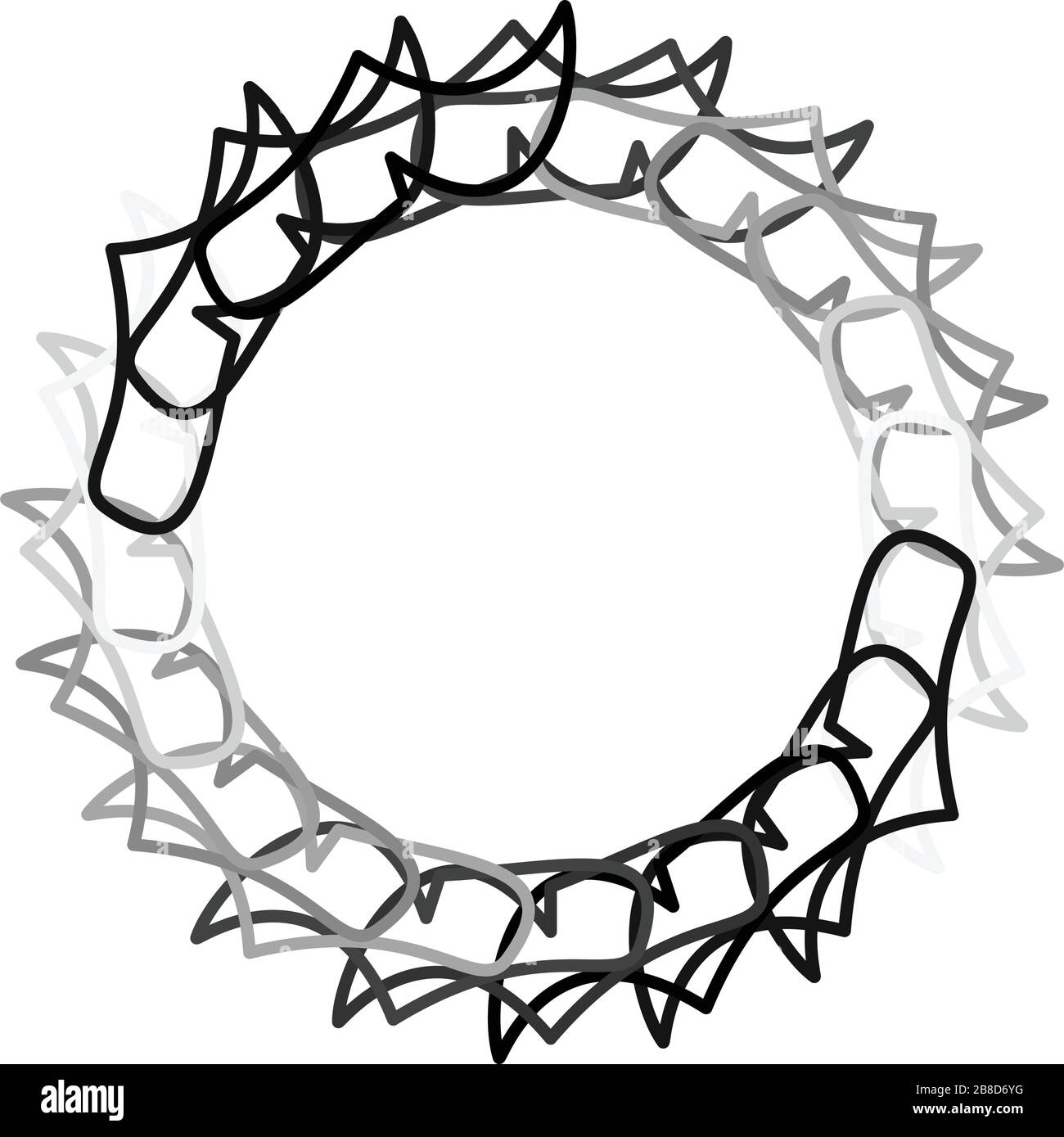 Black and white lotus mandalas hi-res stock photography and images - Alamy