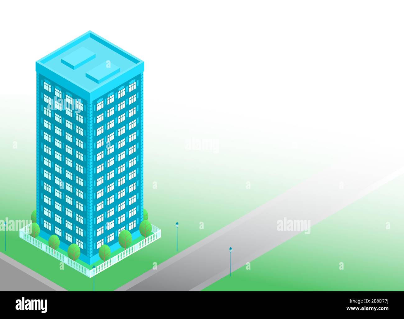 Boulevard trees Stock Vector Images - Alamy