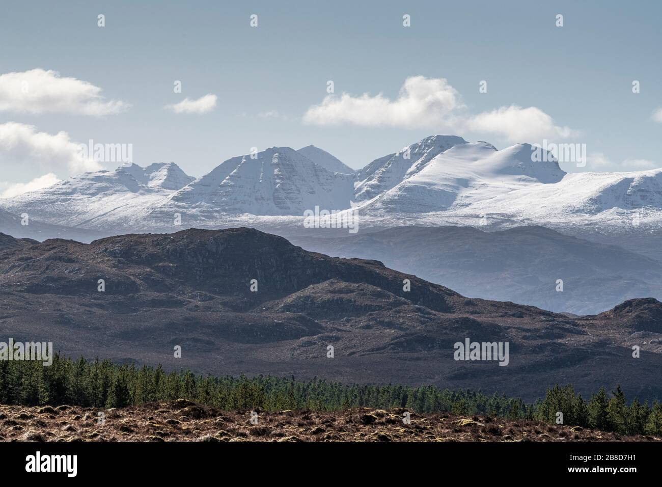 Fionn Loch, Scotland Stock Photo - Alamy