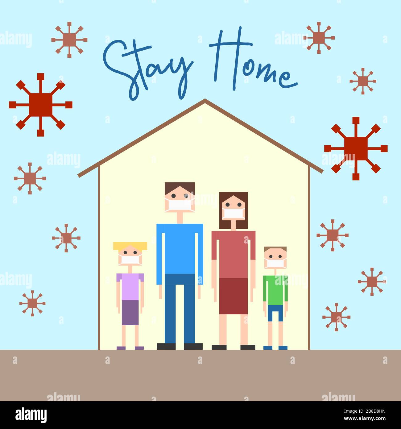 House pixel art hi-res stock photography and images - Alamy