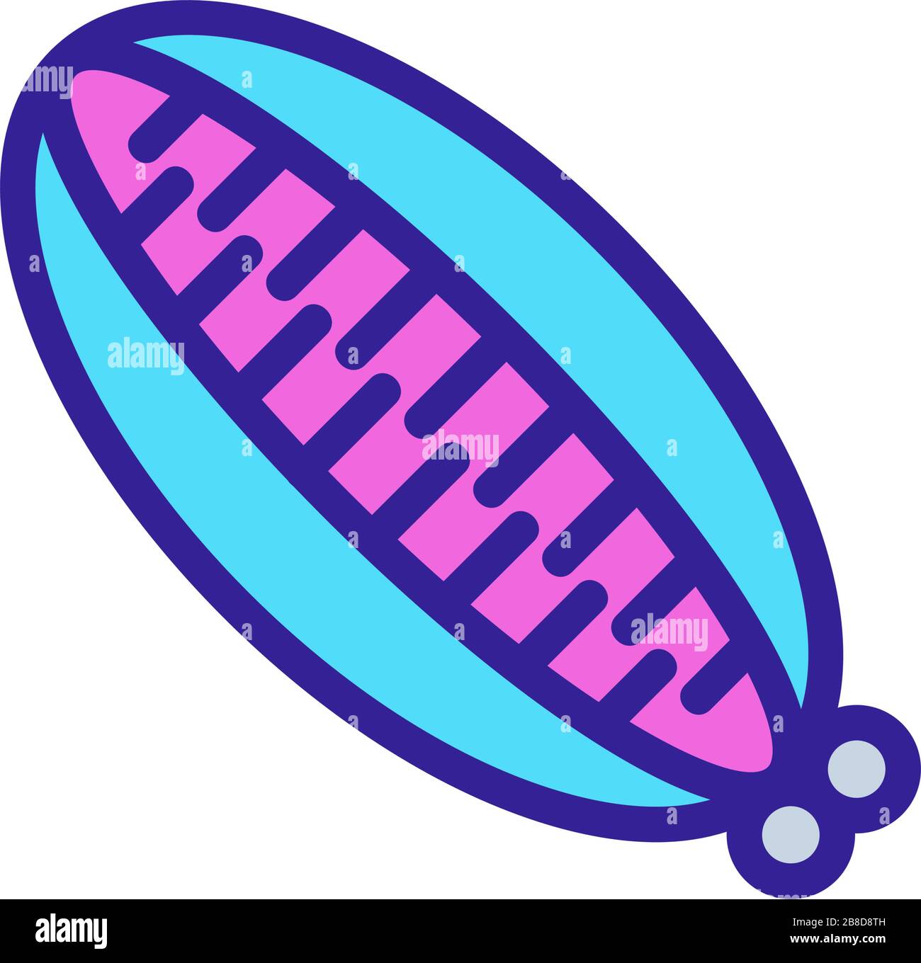 barrette hair icon vector outline illustration Stock Vector Image & Art ...
