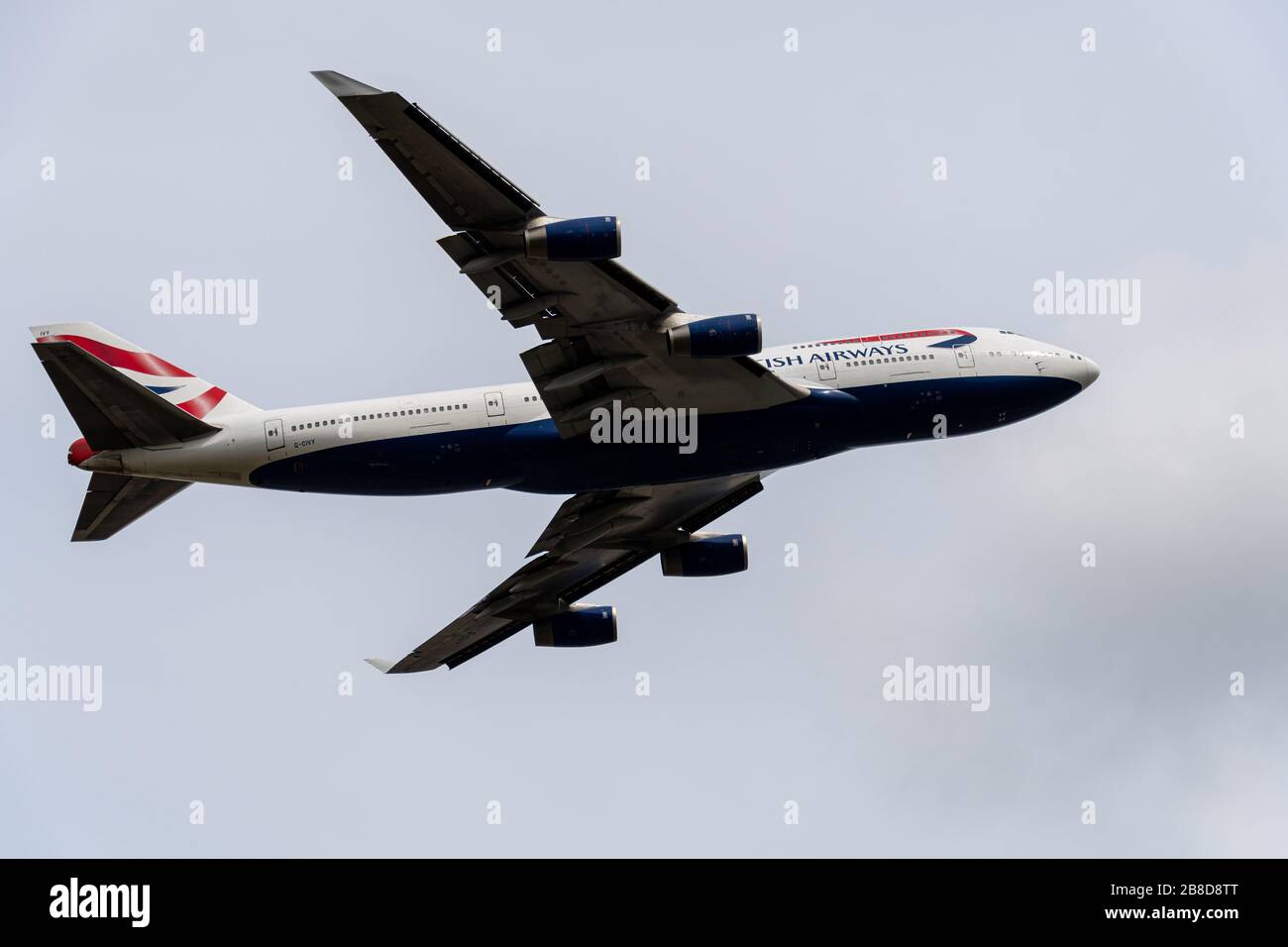 British airways boeing 747 en heathrow hi-res stock photography and ...