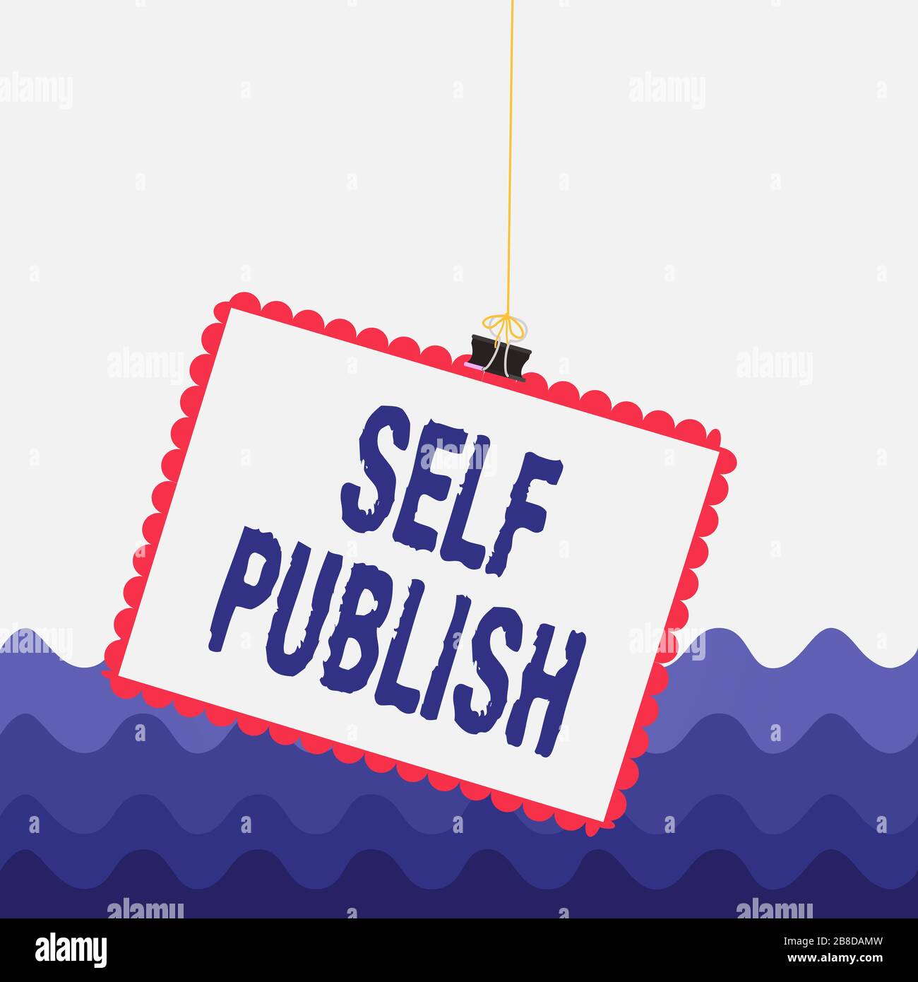 Conceptual hand writing showing Self Publish. Concept meaning writer ...