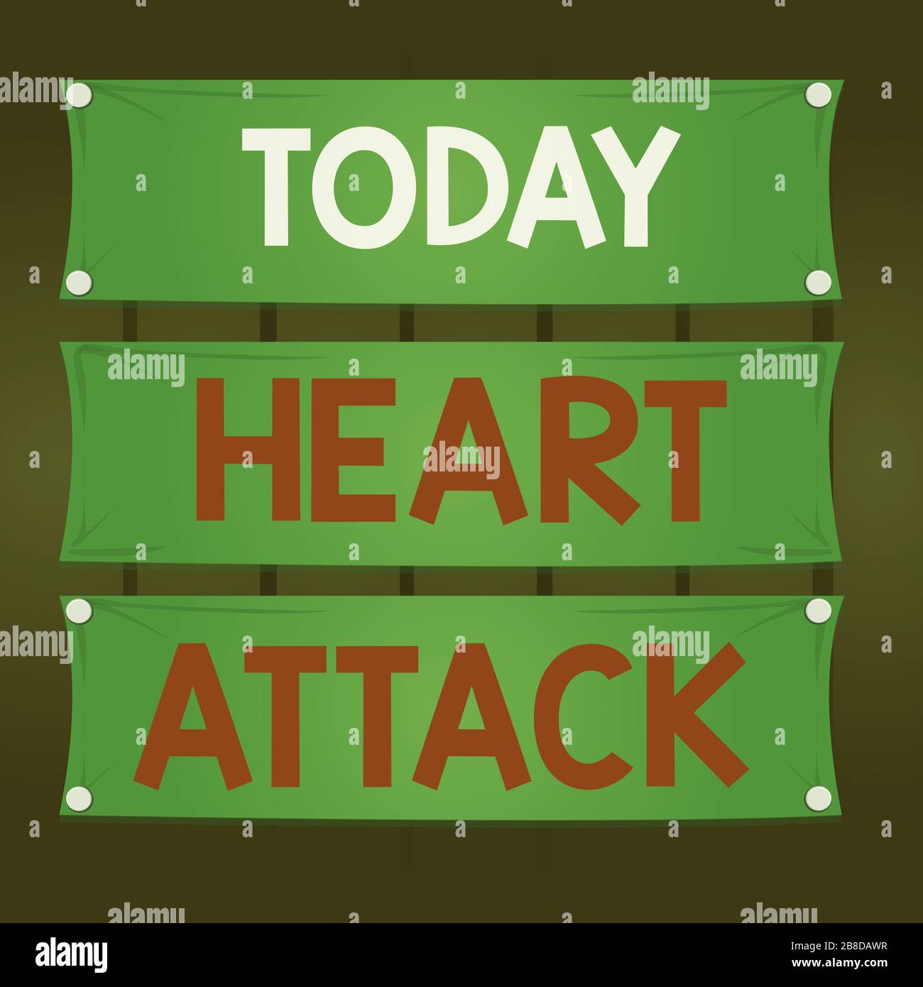 Writing note showing Heart Attack. Business concept for sudden ...