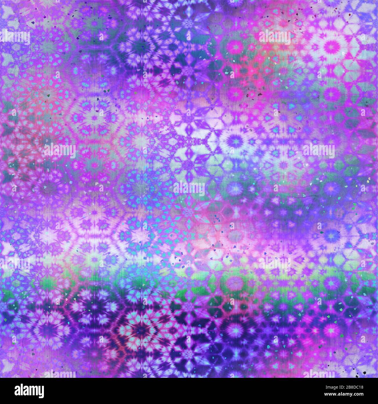Surreal ombre blend digital pattern overlay swatch Stock Photo - Alamy