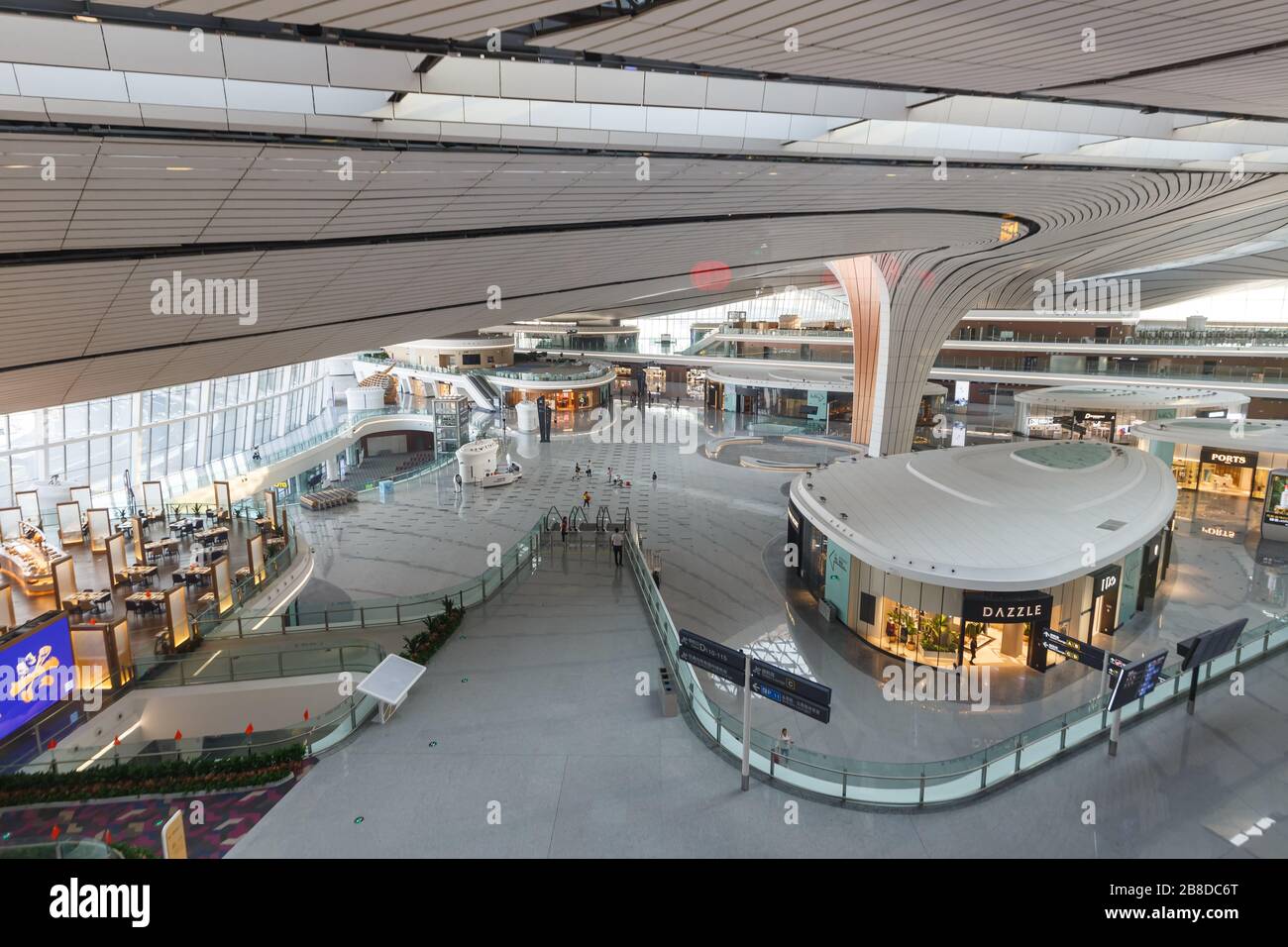 Beijing, China – September 30, 2019: Beijing Daxing New International ...