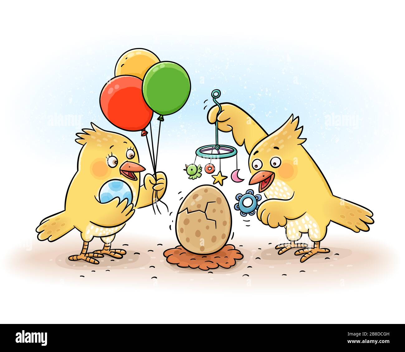 Birth funny Cut Out Stock Images & Pictures - Alamy