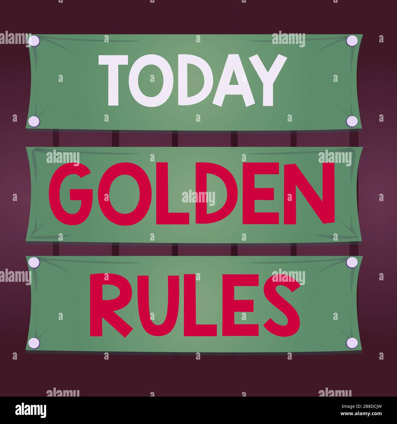 Writing note showing Golden Rules. Business concept for basic principle ...