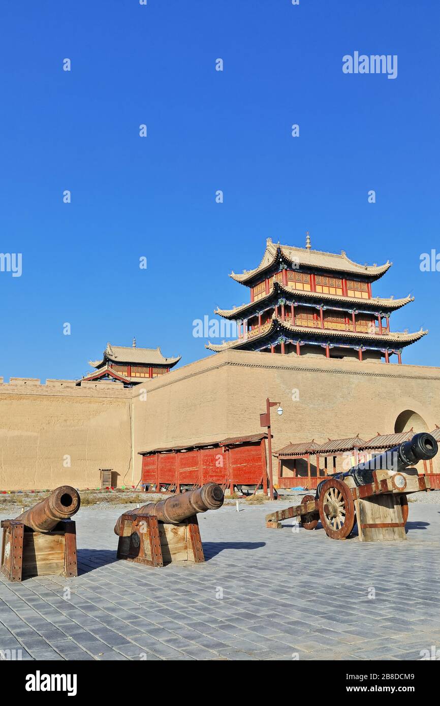Three-story tower over Rouyuan Men-Conciliation Gate-western gate ...
