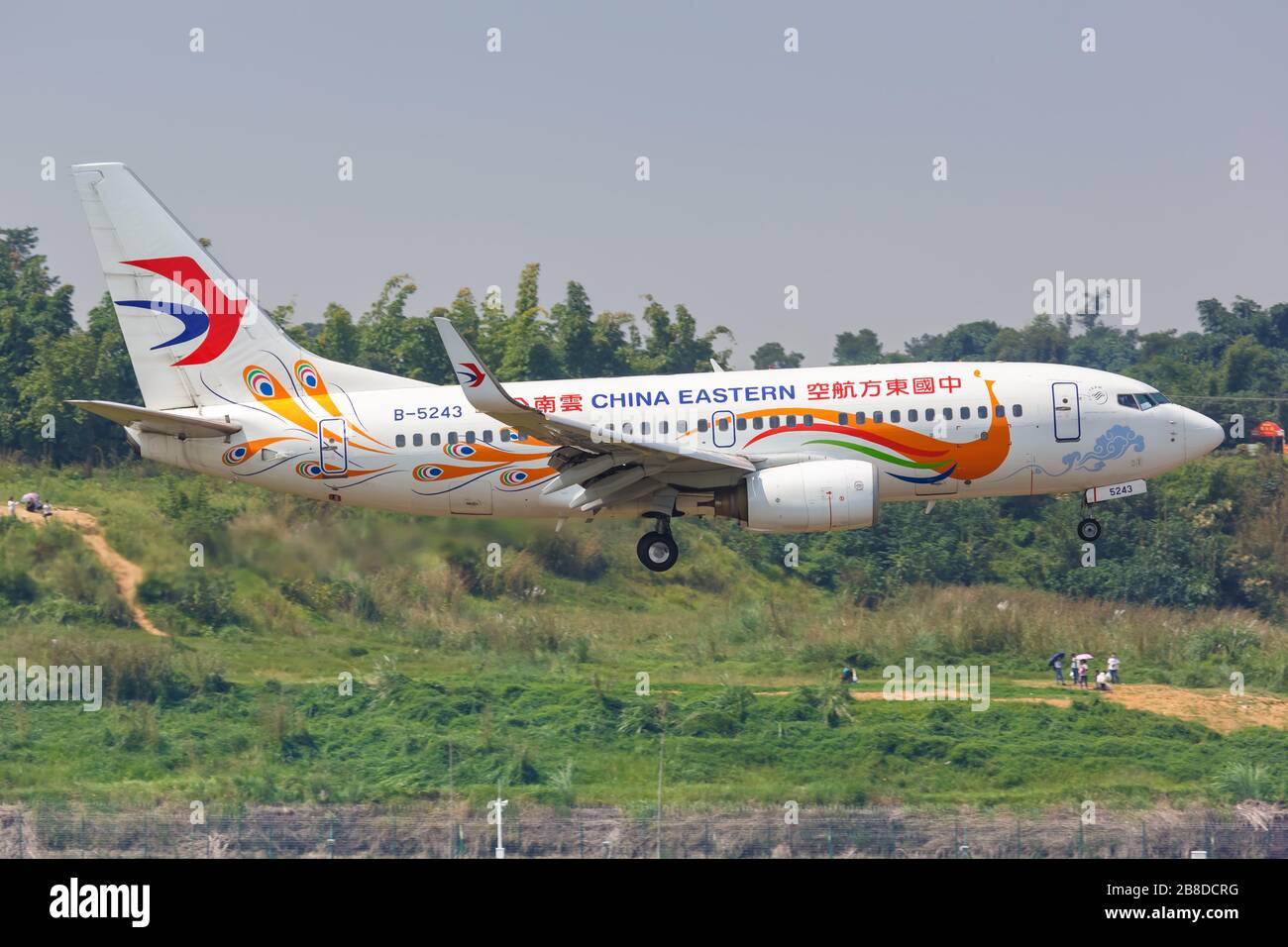 Chengdu, China – September 21, 2019: China Eastern Boeing 737-700 ...