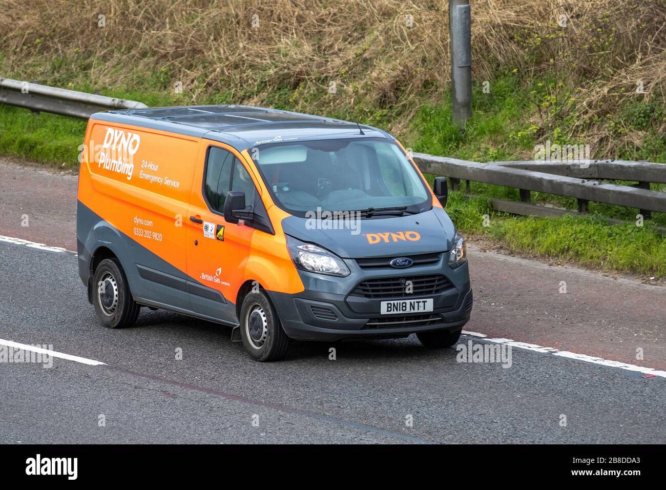 DYNO Plumbing van; UK Vehicular traffic, road transport, modern ...